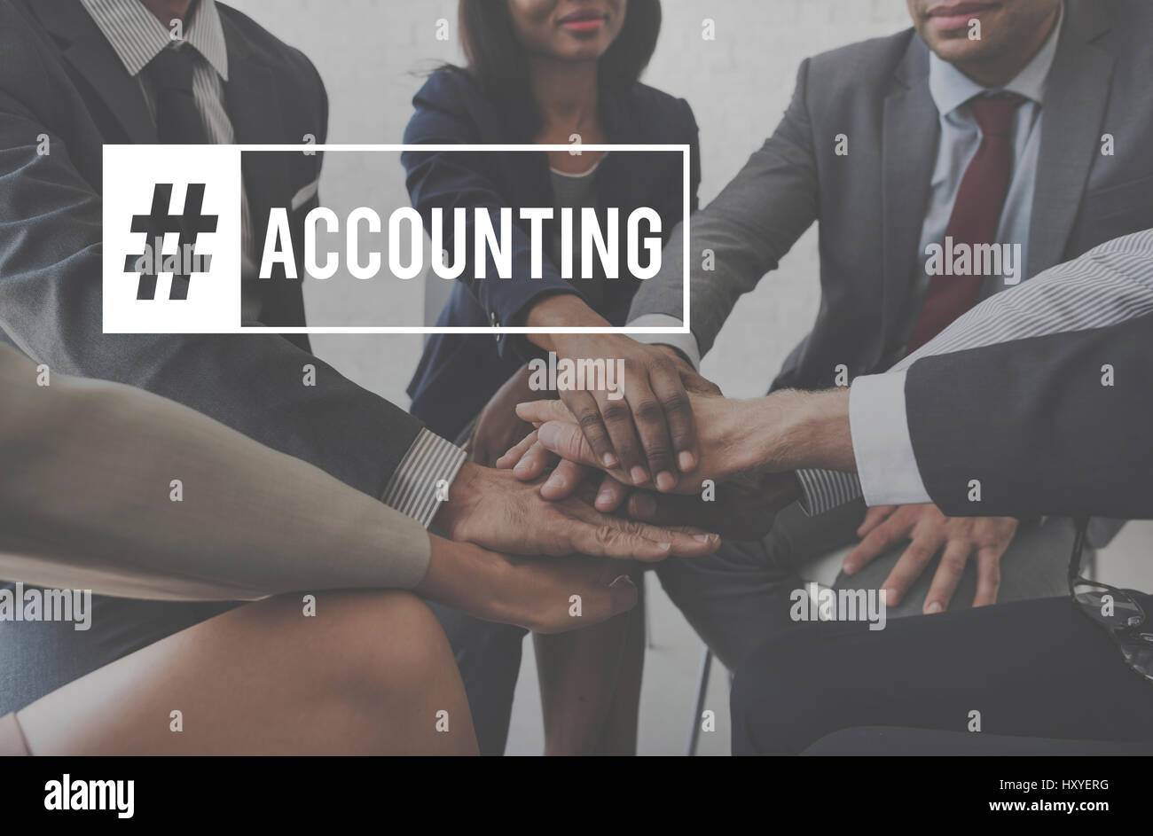 Accounting Marketing Financial Teamwork Icon Stock Photo - Alamy