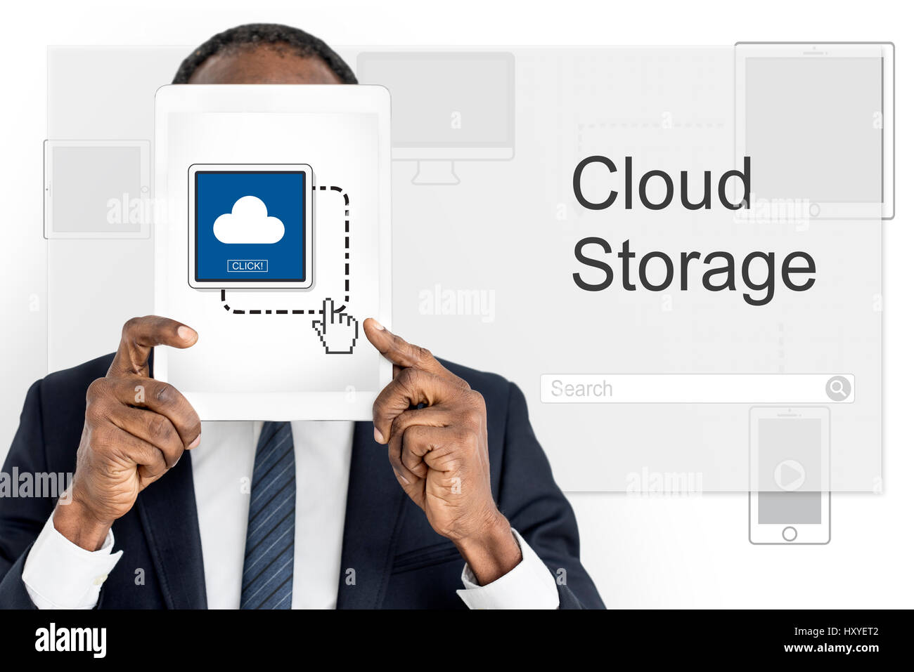 Download Network Sync Cloud Storage Community Stock Photo - Alamy