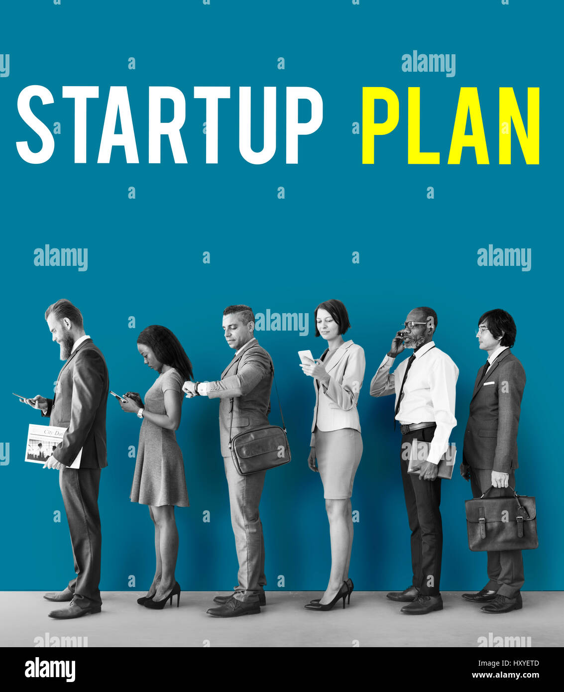 Business Entrepreneurship Marketing Plan Word Stock Photo - Alamy