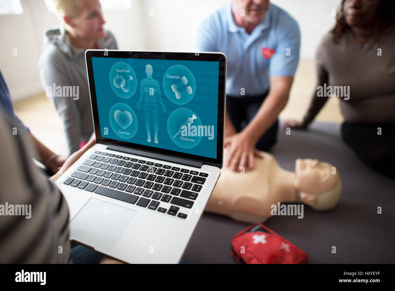 Medical technology dummy first aid hi-res stock photography and images ...
