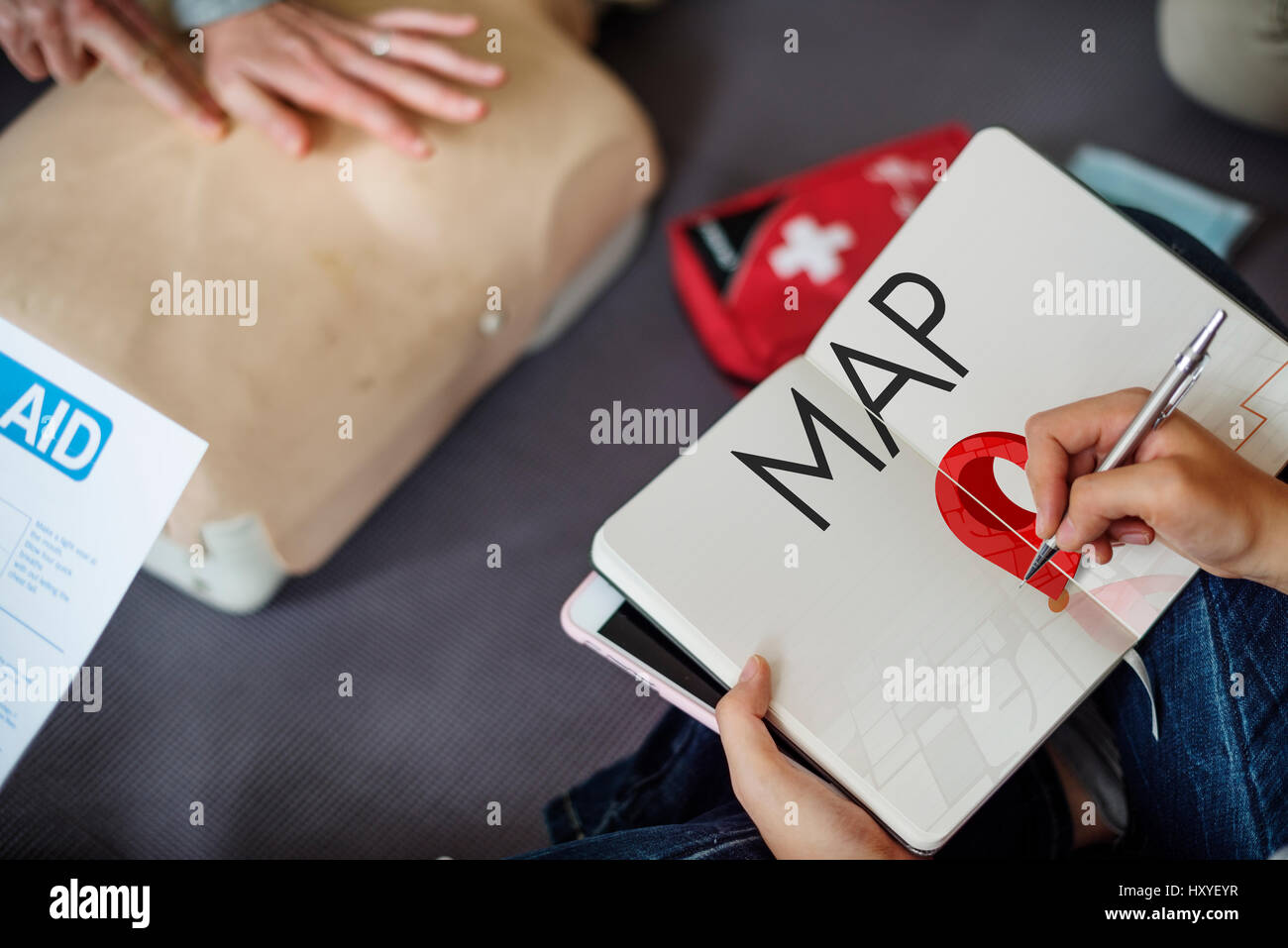 Medical Health Care First AID Stock Photo - Alamy