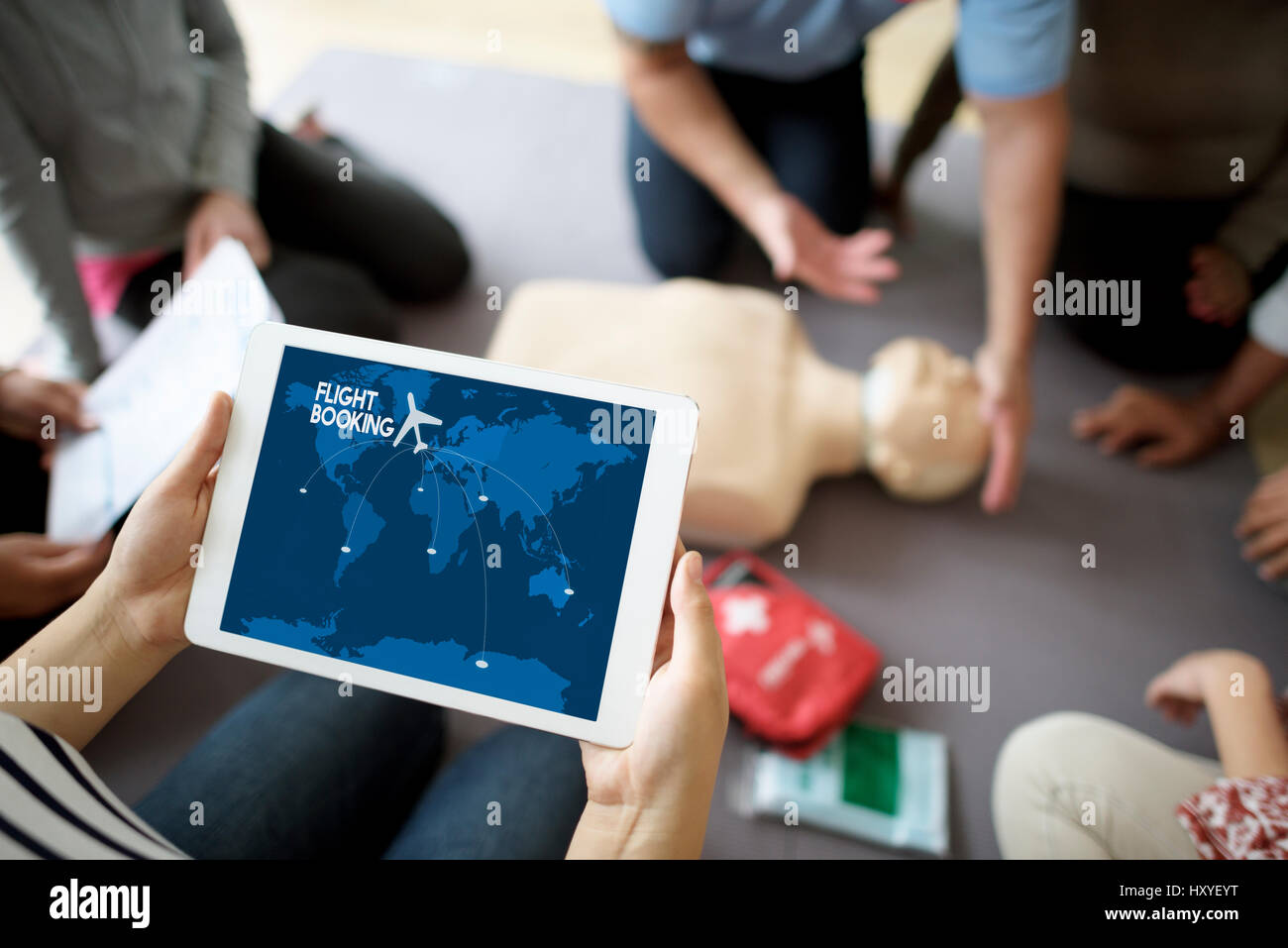 Medical Health Care First AID Stock Photo - Alamy
