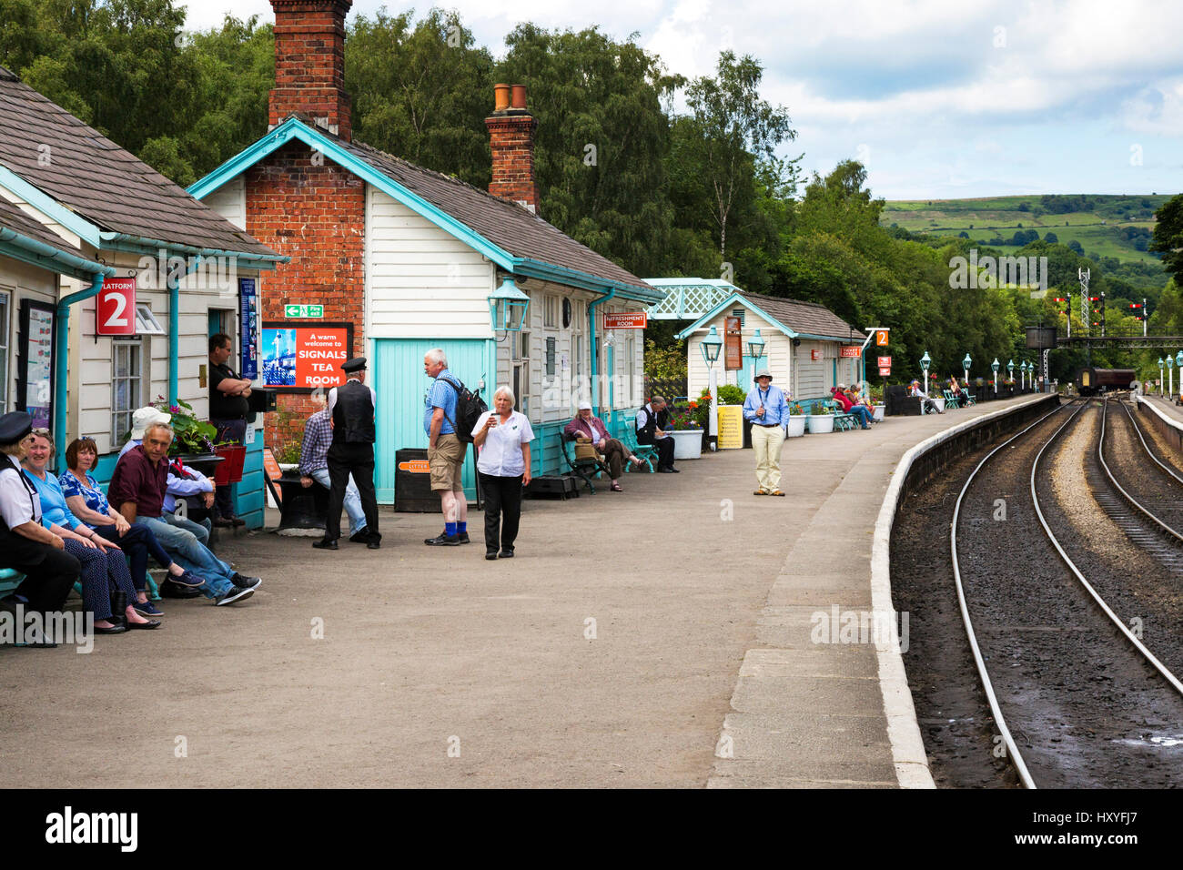 Grosmont station hi-res stock photography and images - Alamy