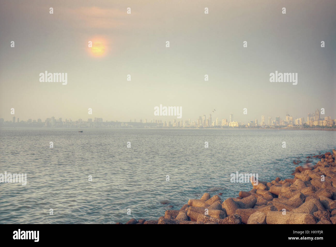 Nariman point night bombay mumbai hi-res stock photography and images ...