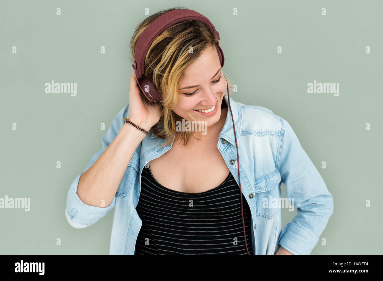Embarassed female hi-res stock photography and images - Alamy