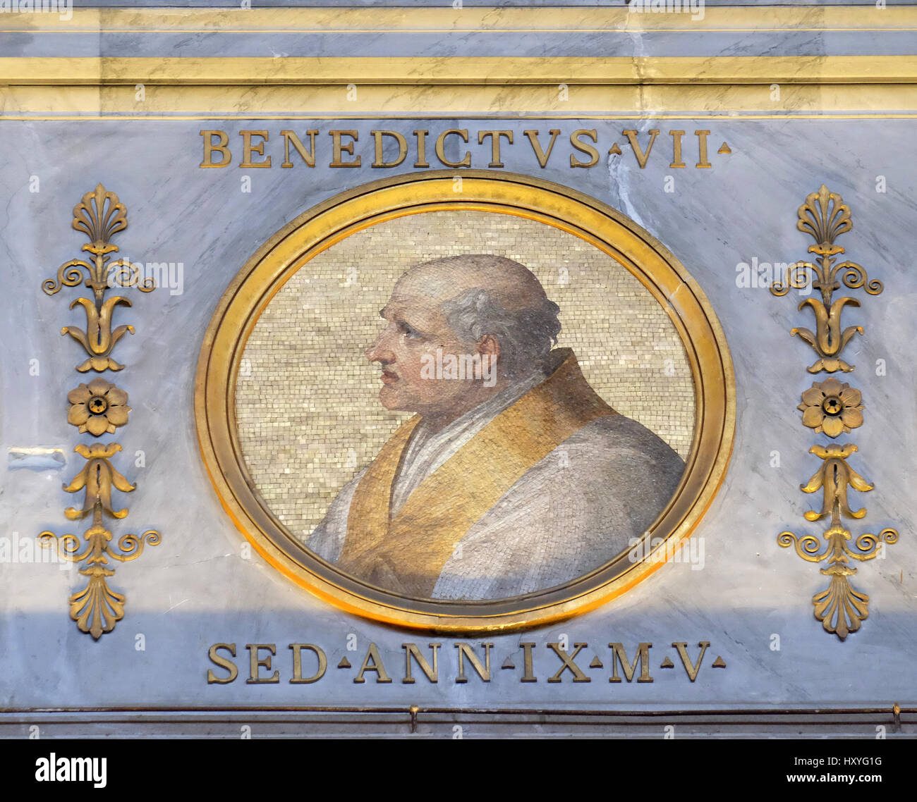Pope benedict vii hi-res stock photography and images - Alamy