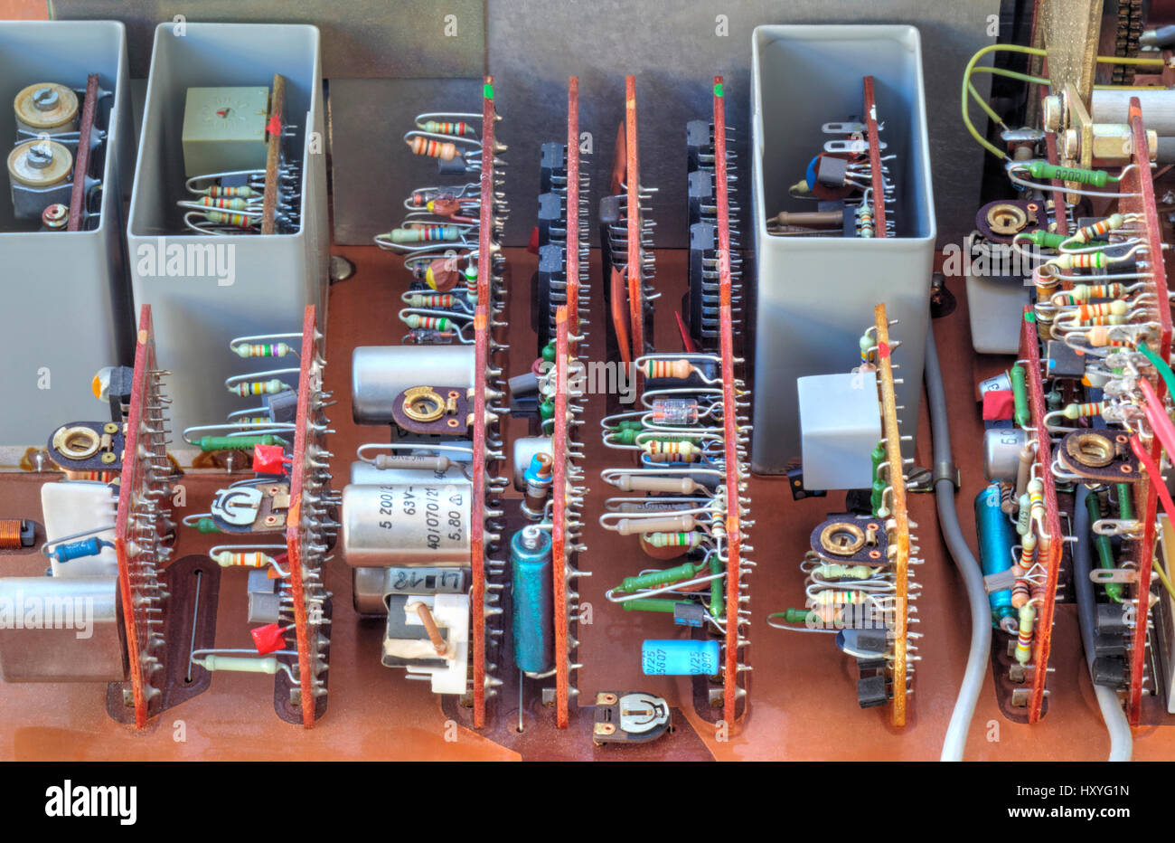 Electronic device with measuring scales closeup Stock Photo - Alamy