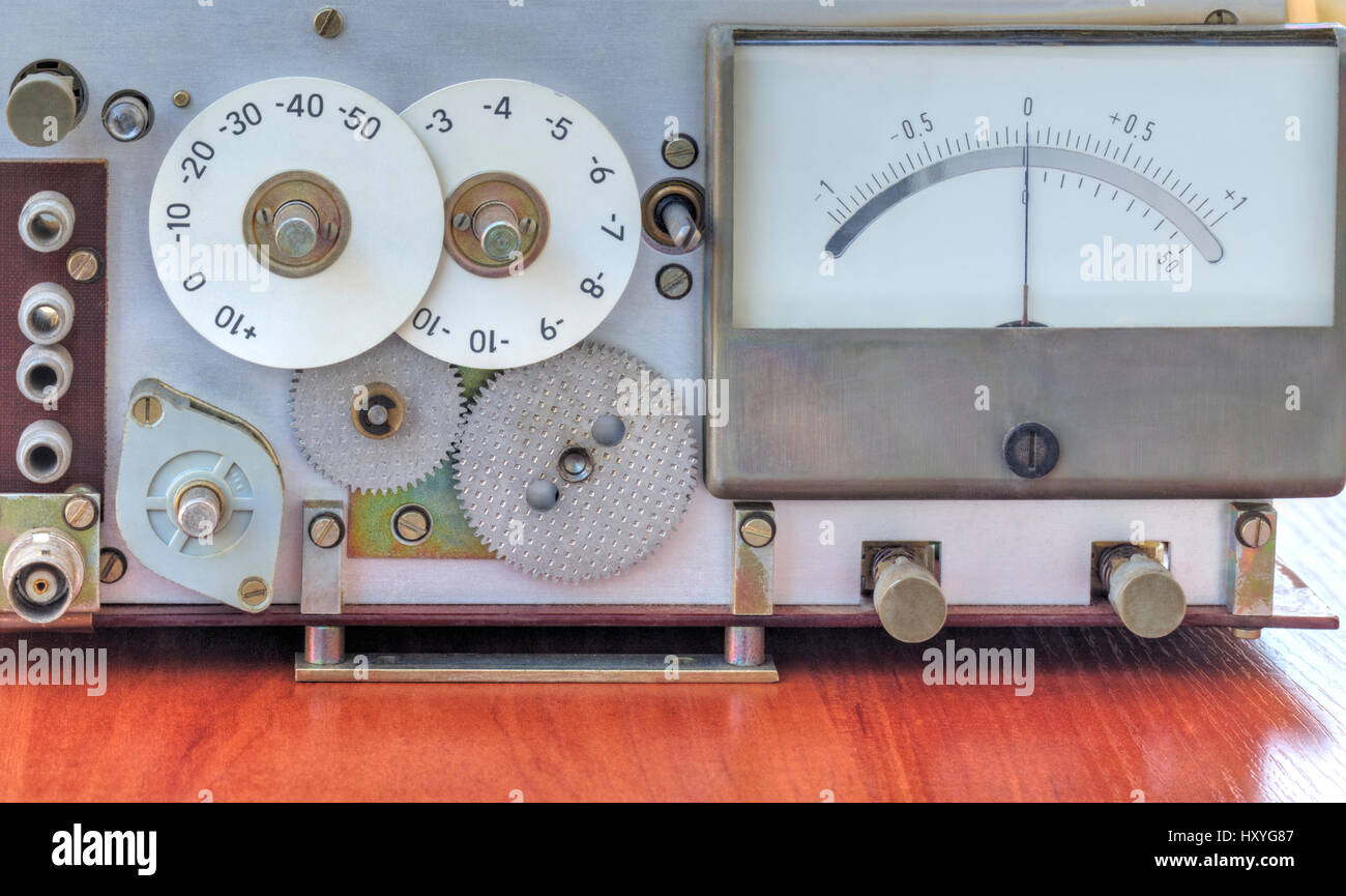 Electronic device with measuring scales closeup Stock Photo - Alamy