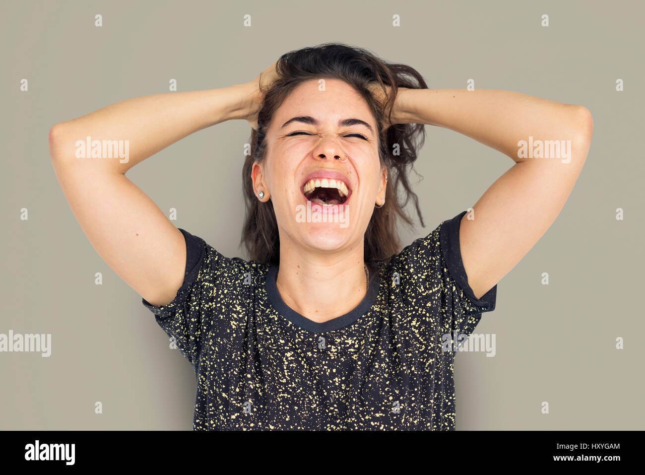 Studio Shoot Portrait People Race Stock Photo - Alamy