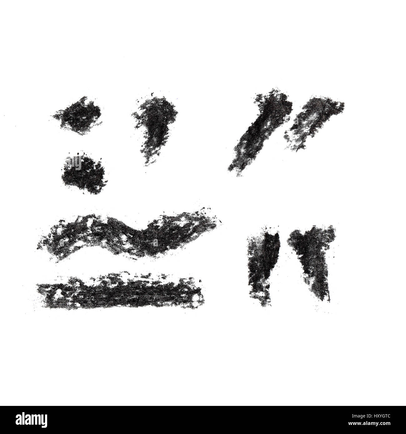 Charcoal drawing hand not man hi-res stock photography and images - Alamy