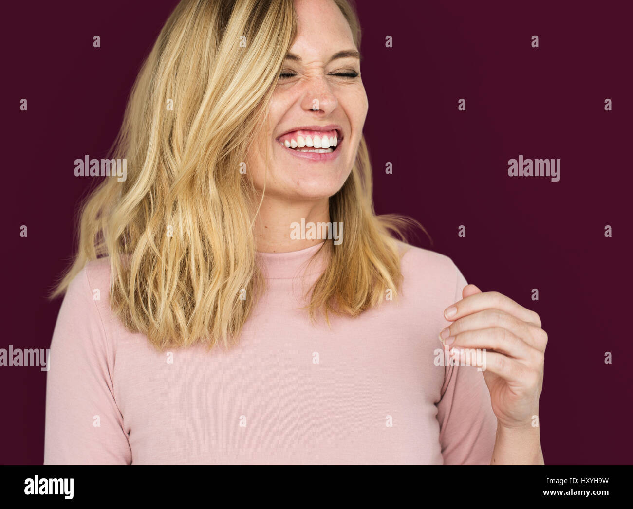 Studio Shoot People Portrait Concept Stock Photo - Alamy