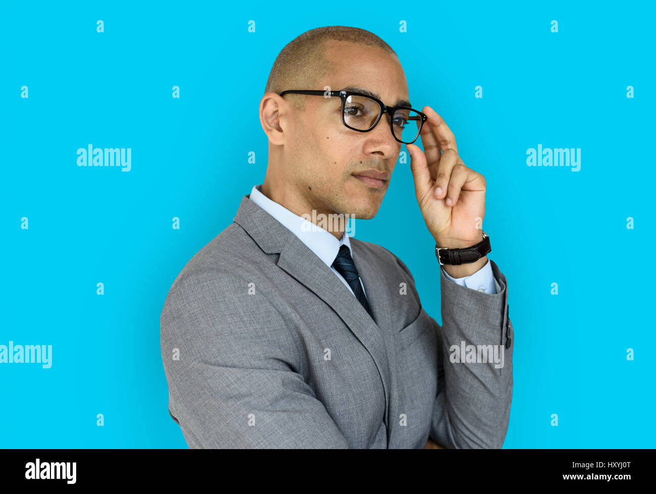 Man Confidence Self Esteem Portrait Concept Stock Photo - Alamy