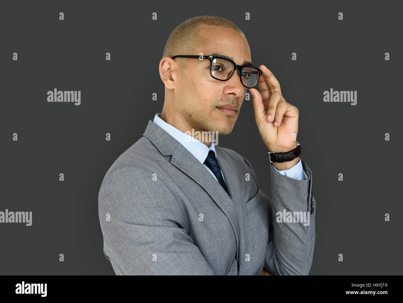 Man Confidence Self Esteem Portrait Concept Stock Photo - Alamy