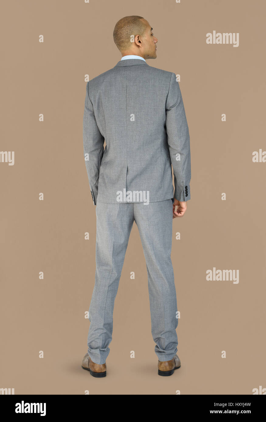 Man Rear View Abstract Portrait Concept Stock Photo - Alamy