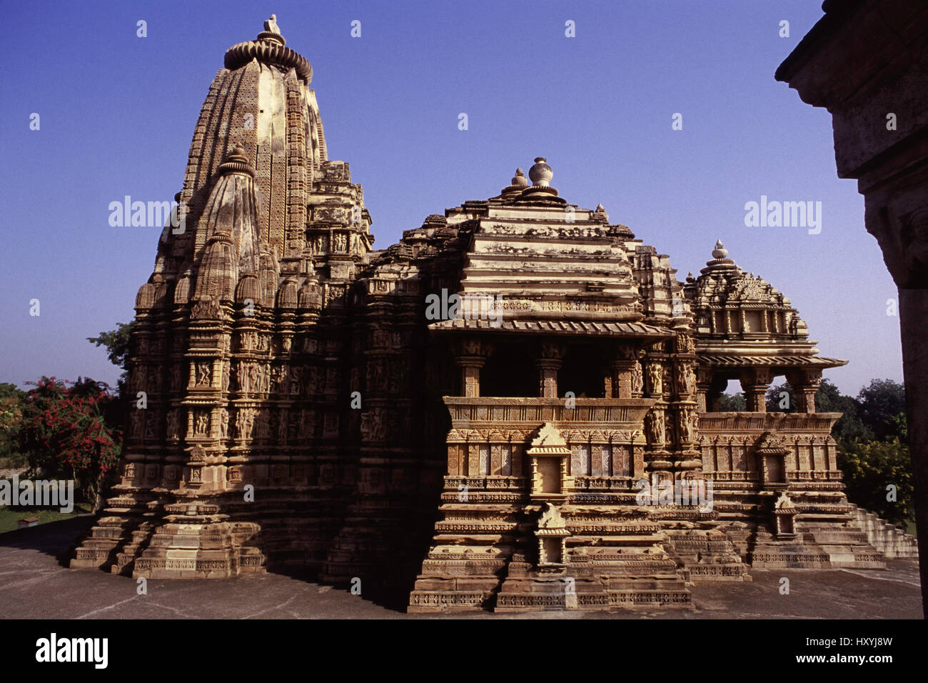Chitragupta temple, Khajuraho, India Stock Photo - Alamy