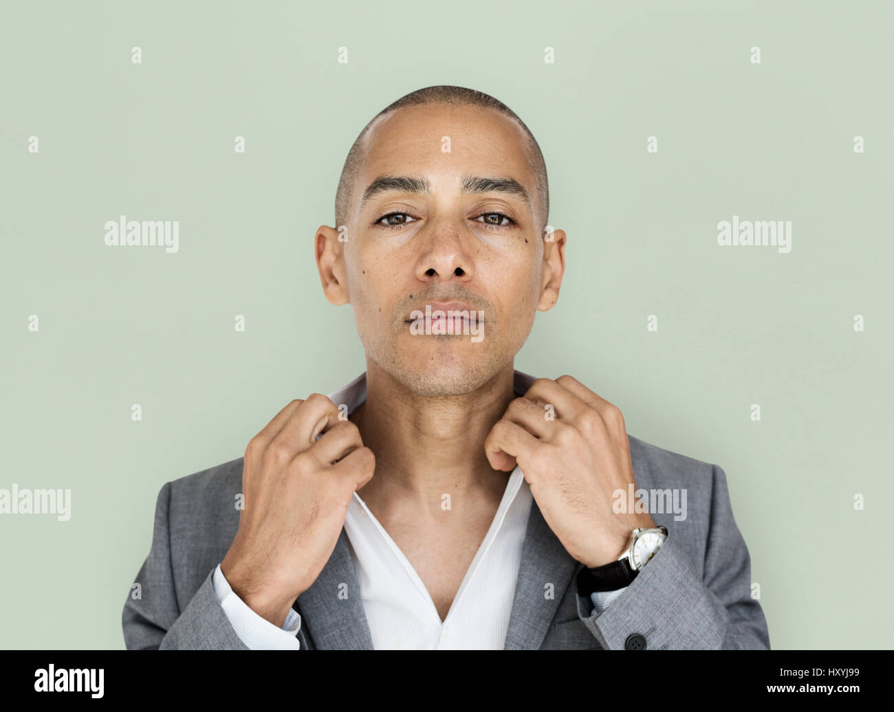 Man Confidence Self Esteem Portrait Concept Stock Photo - Alamy