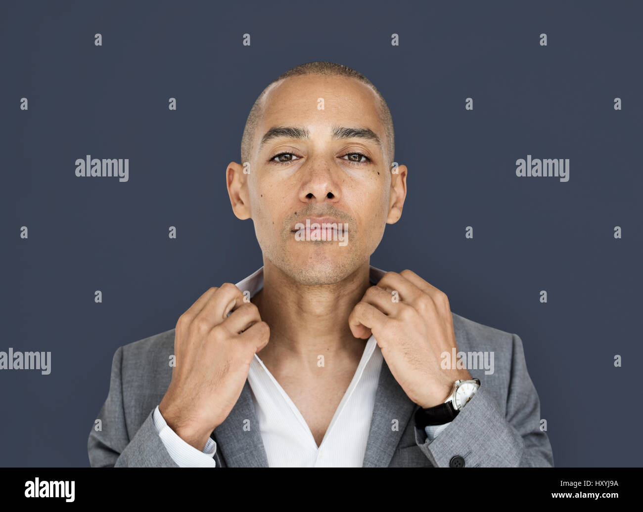 Man Confidence Self Esteem Portrait Concept Stock Photo - Alamy