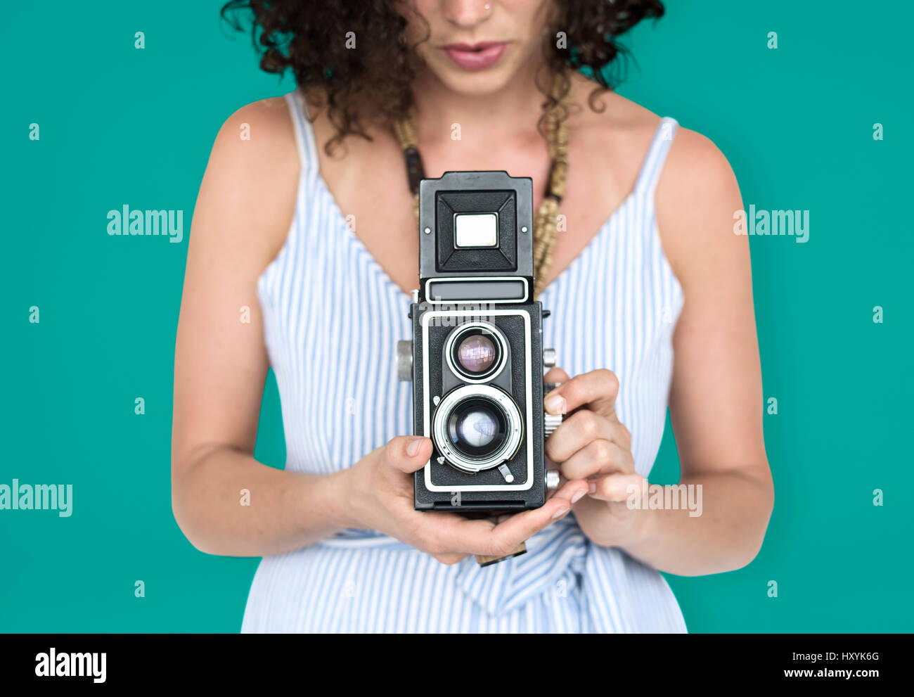 Women Hands Hold Camera Shoot Stock Photo - Alamy