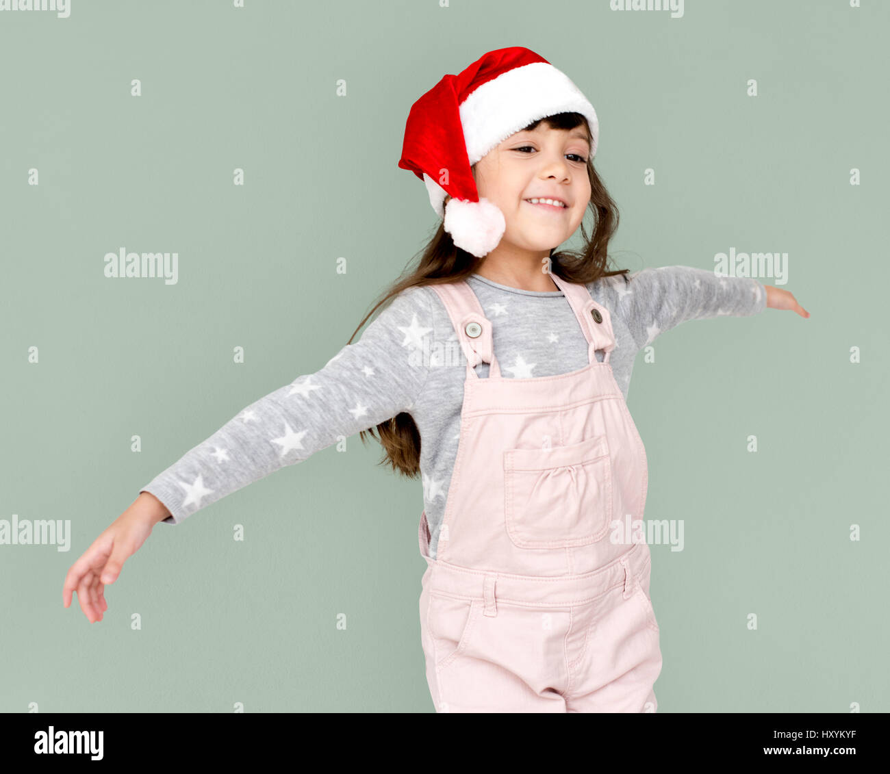 Studio People Kid Shoot Childhood Girl Stock Photo - Alamy