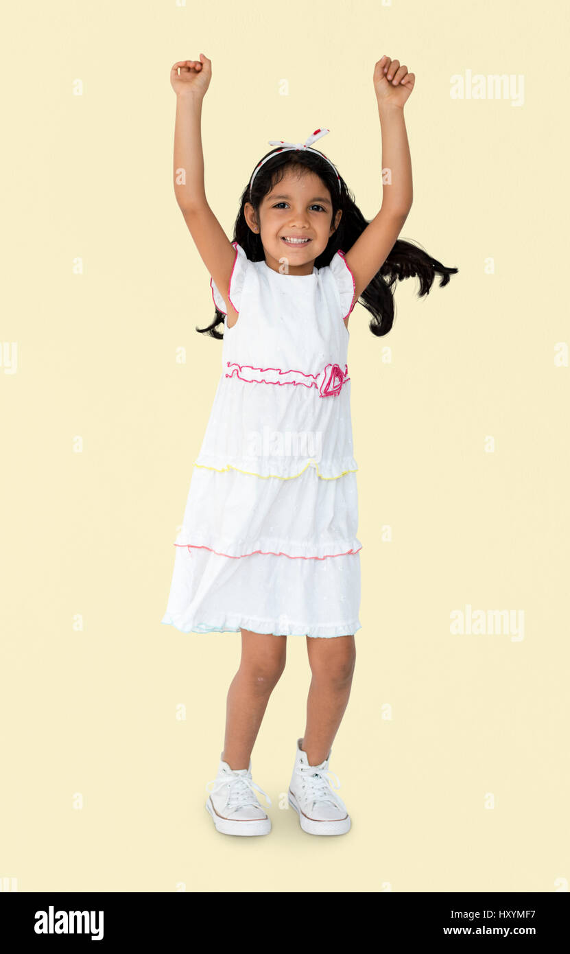 Child Kid Girl Cheerful Pleasure Enjoy Playful Stock Photo - Alamy