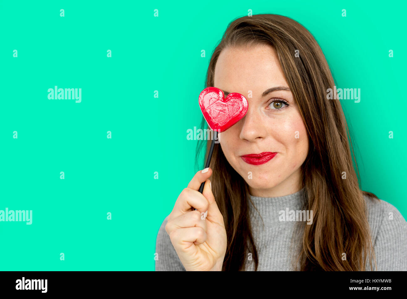 Person playful romance studio hi-res stock photography and images - Alamy