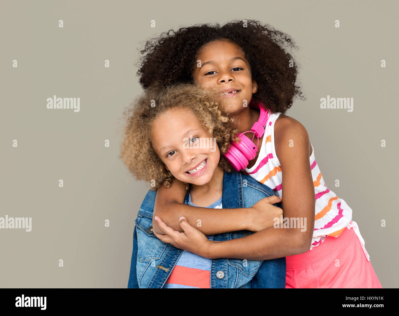 Friends Friendship Smiling Together Posing Stock Photo - Alamy