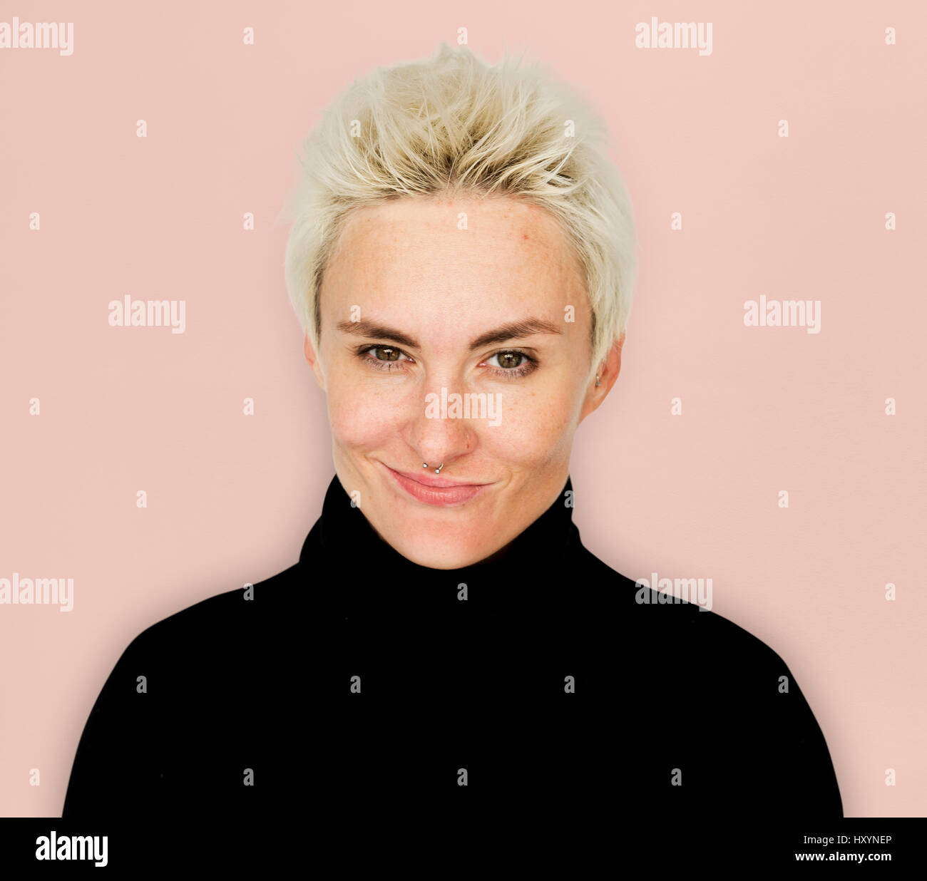 Smirk smile hi-res stock photography and images - Alamy