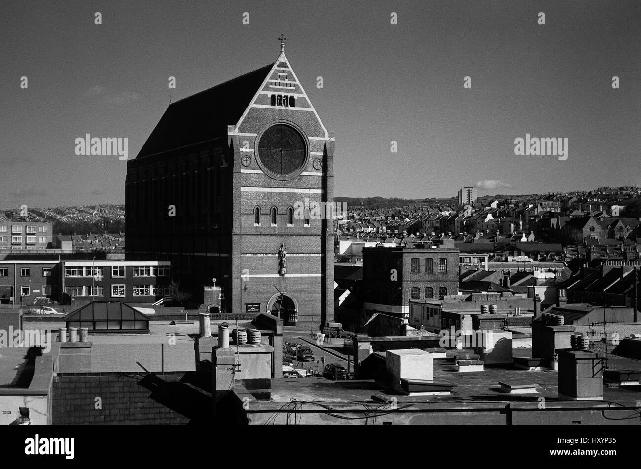 St bartholomew’s church brighton Black and White Stock Photos & Images ...