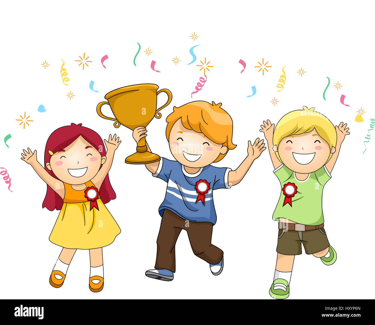 Kids Celebrate Clipart