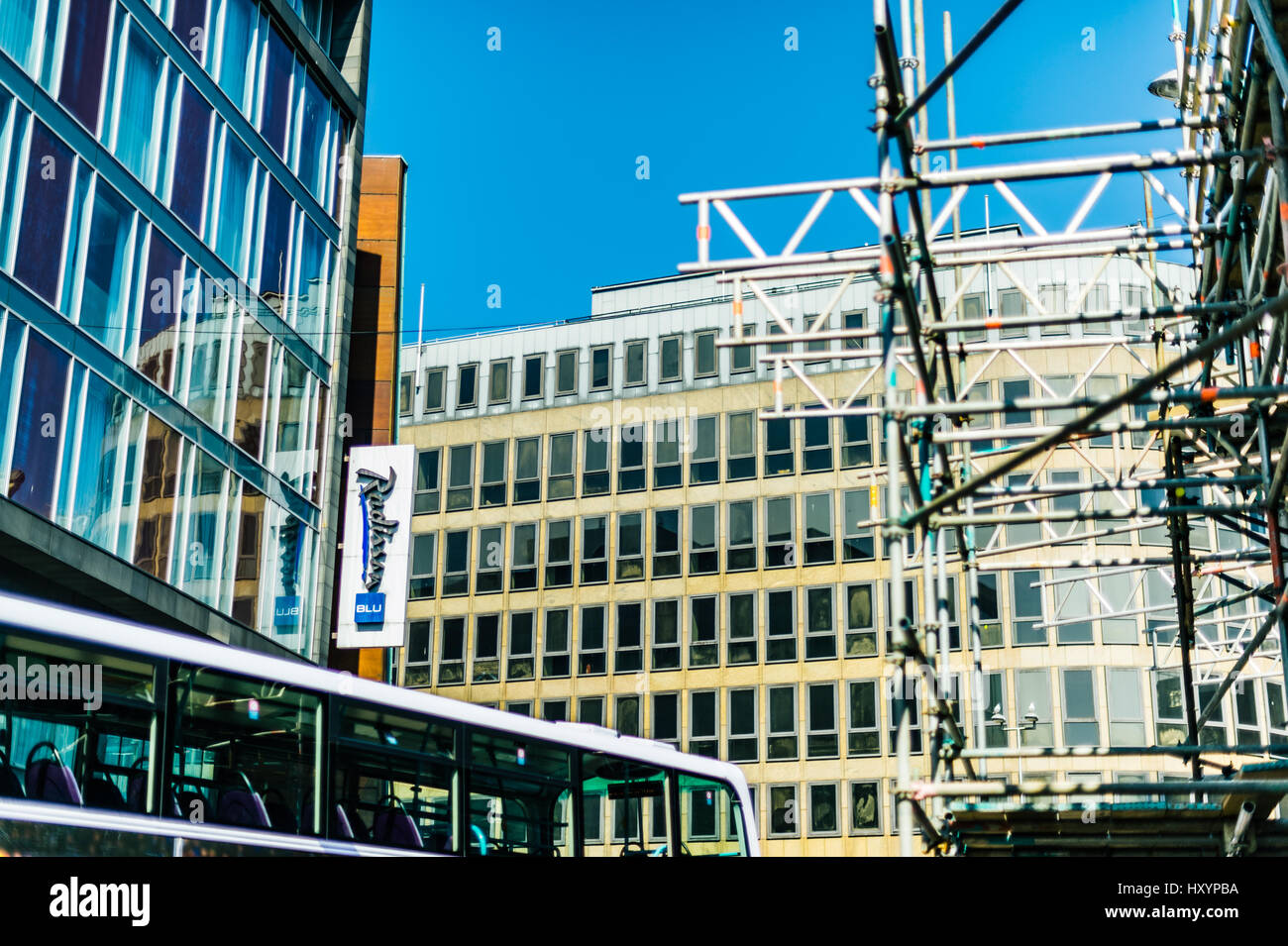 Bus glasgow city centre hi-res stock photography and images - Alamy
