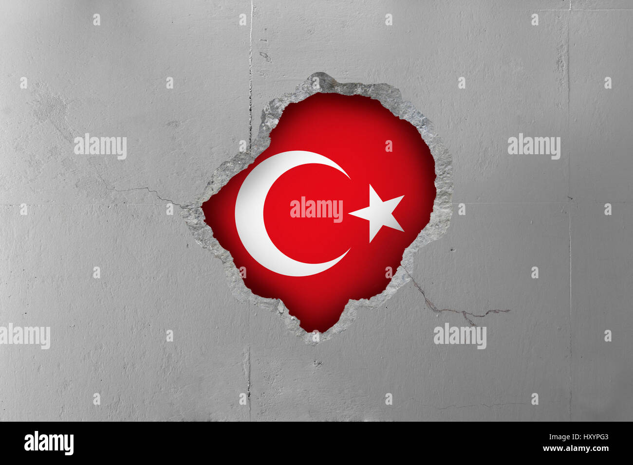 Turkey behind fence hi-res stock photography and images - Alamy