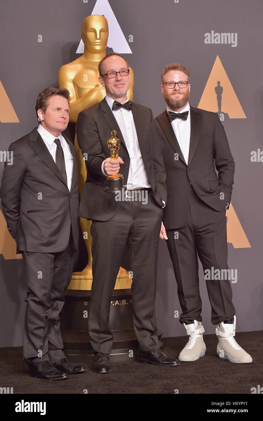 89th Annual Academy Awards Press Room Featuring: John Gilbert, Seth ...