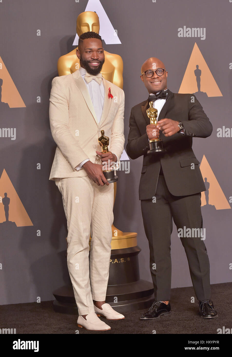 89th Annual Academy Awards Press Room Featuring: Tarell Alvin McCraney ...