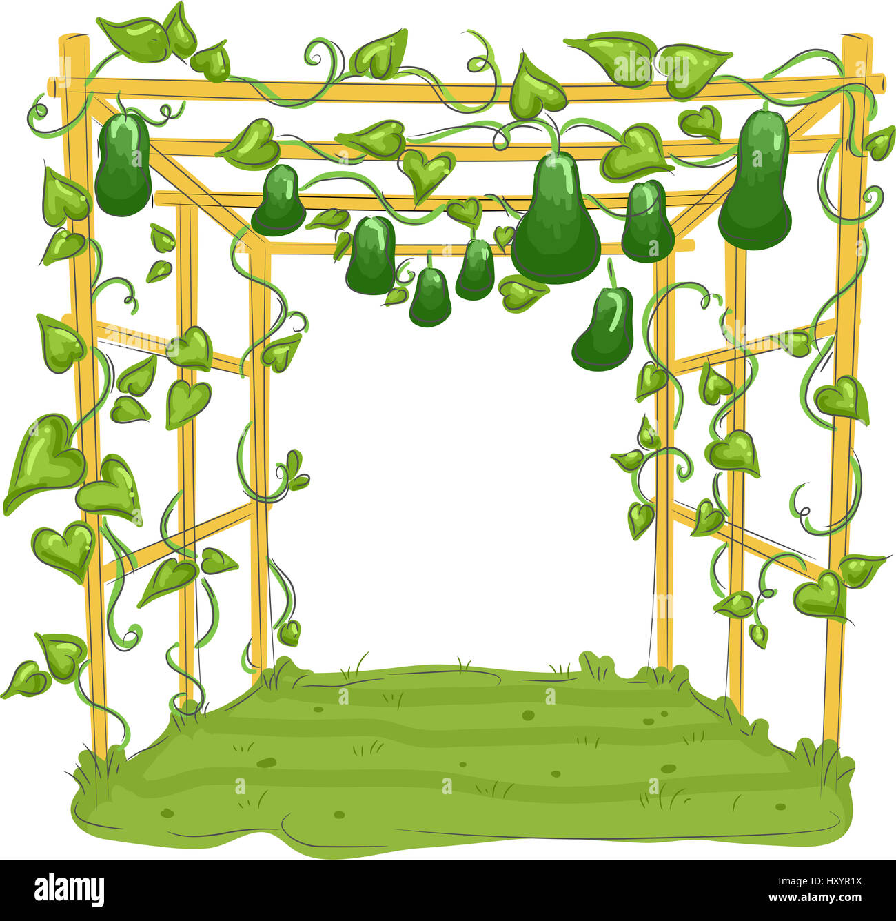 Illustration from landscape gardening hi-res stock photography and ...