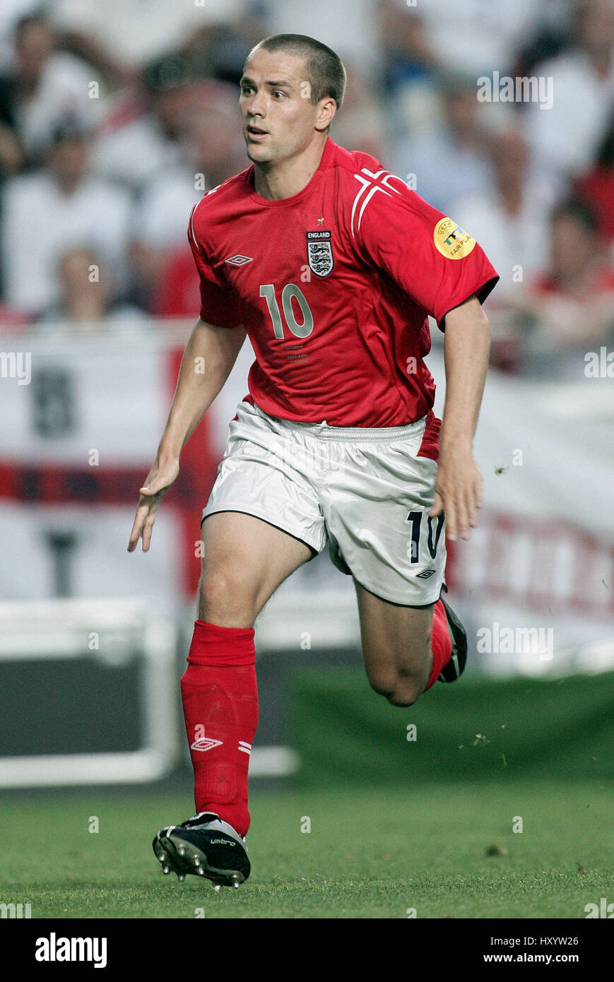 MICHAEL OWEN ENGLAND & LIVERPOOL FC LUZ STADIUM LISBON PORTUGAL 21 June ...