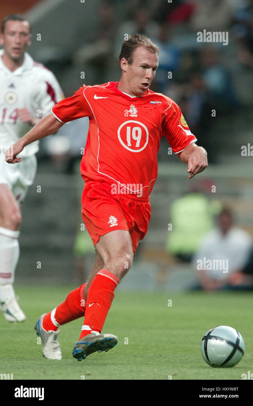 ARJEN ROBBEN HOLLAND & PSV EINDHOVEN BRAGA STADIUM BRAGA PORTUGAL 23 ...
