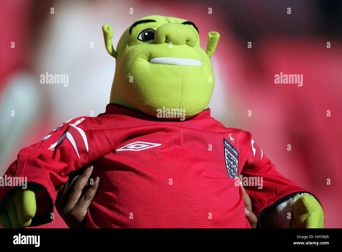 ENGLAND FAN AS SHREK PORTUGAL V ENGLAND LUZ STADIUM LISBON PORTUGAL 24 ...