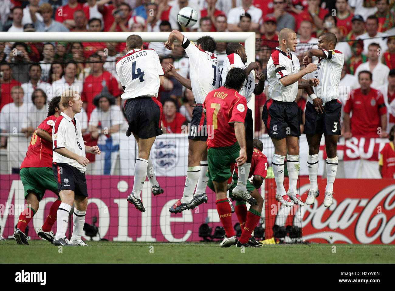 Figo portugal goal hi-res stock photography and images - Alamy