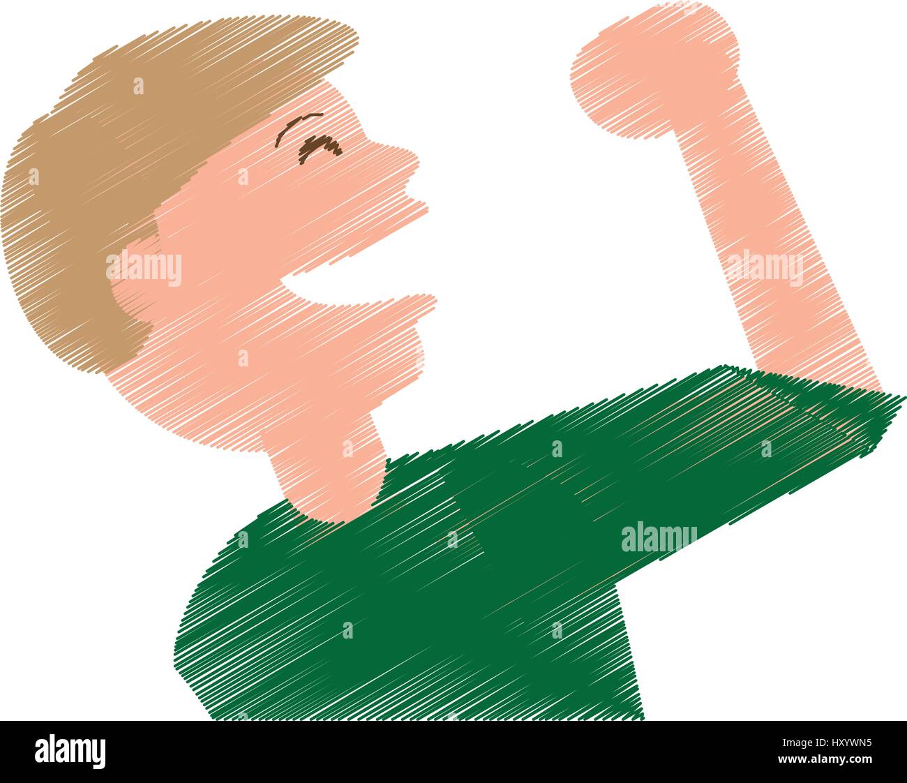fun guy celebration happy Stock Vector Image & Art - Alamy