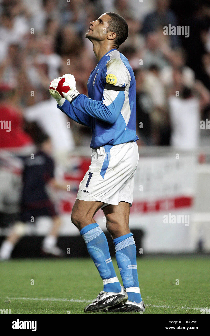 DAVID JAMES PORTUGAL V ENGLAND LUZ STADIUM LISBON PORTUGAL 24 June 2004 ...