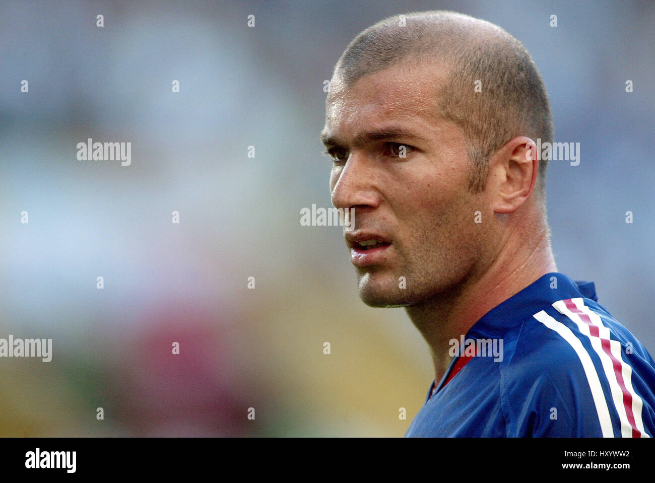 Zinedine Zidane Hair