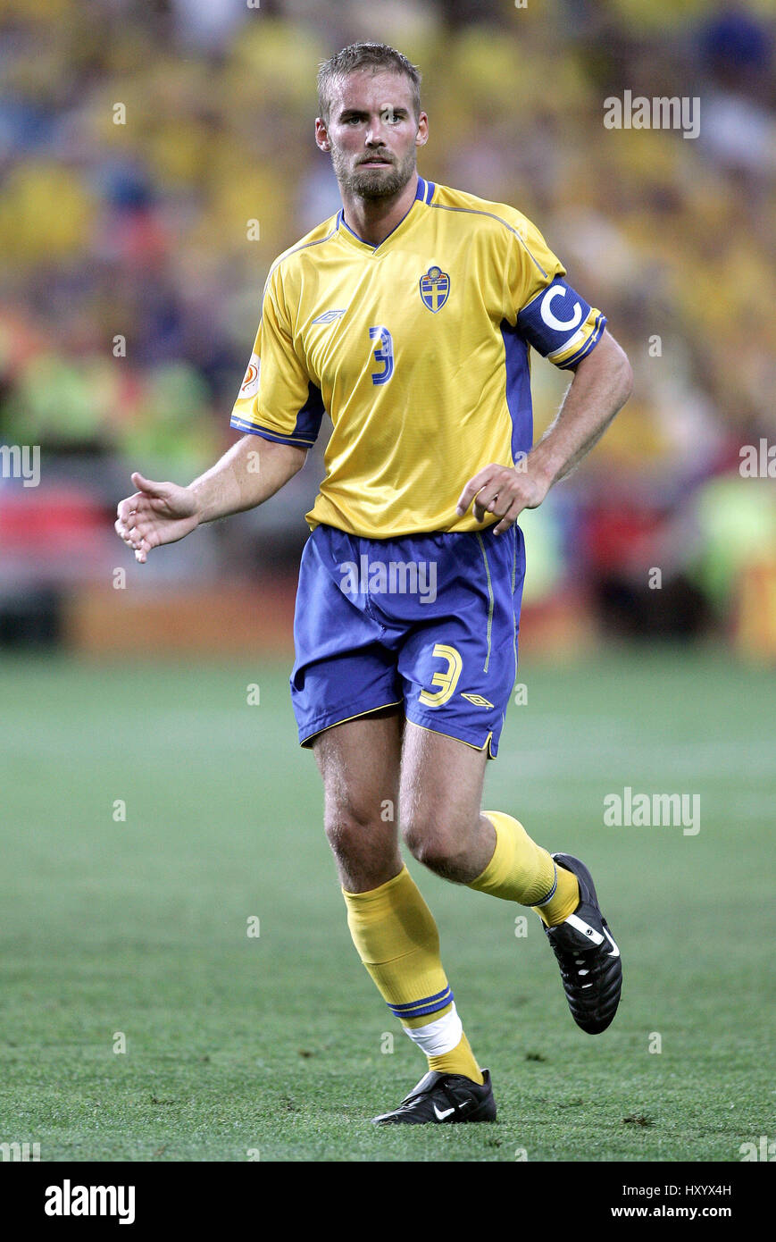 OLOF MELLBERG SWEDEN & ASTON VILLA FC FARO-LOULE STADIUM FARO PORTUGAL ...