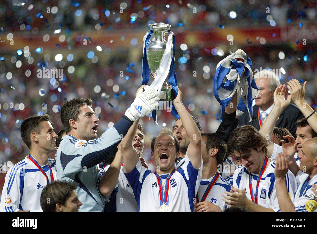 ANGELIS BASINAS PORTUGAL V GREECE EURO 2004 STADIUM OF LIGHT LISBON ...