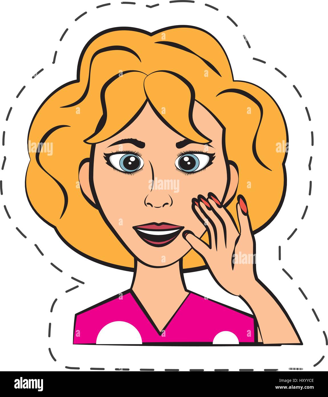 Slap face Stock Vector Images - Alamy