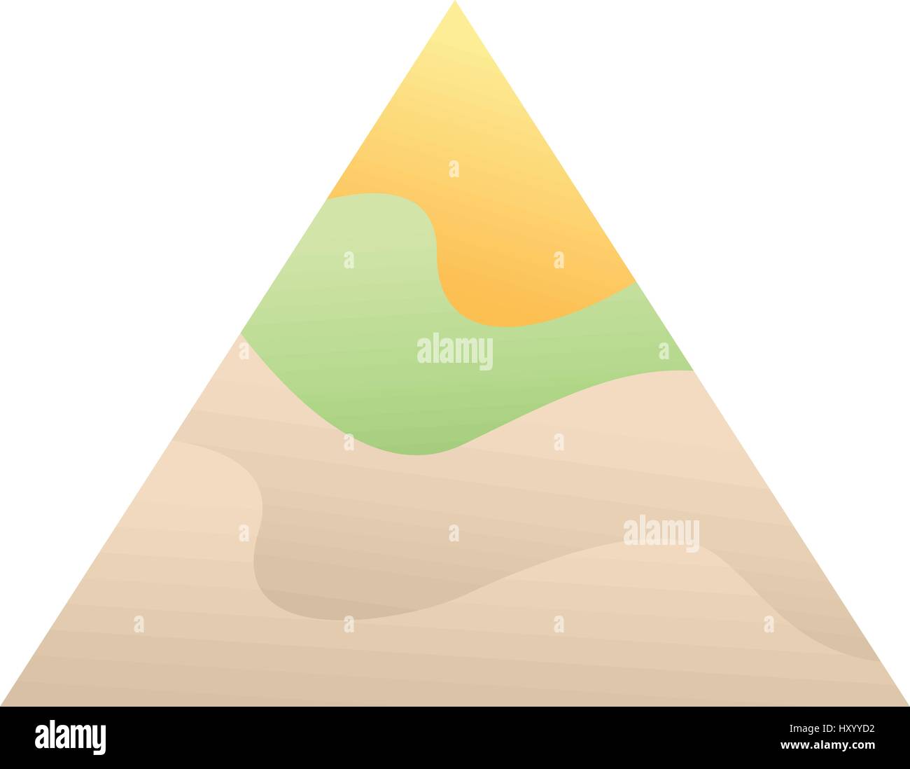 Colorful Triangle Symbol design, vector illustration Stock Vector Image ...