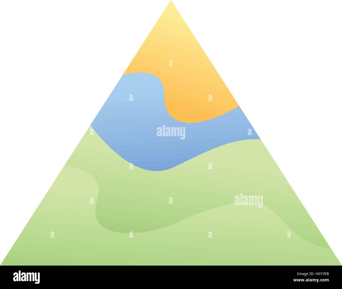 Colorful Triangle Symbol design, vector illustration Stock Vector Image ...