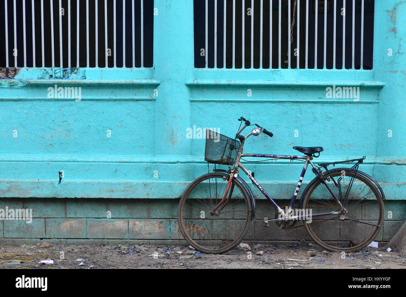 Indian cycle hi-res stock photography and images - Alamy