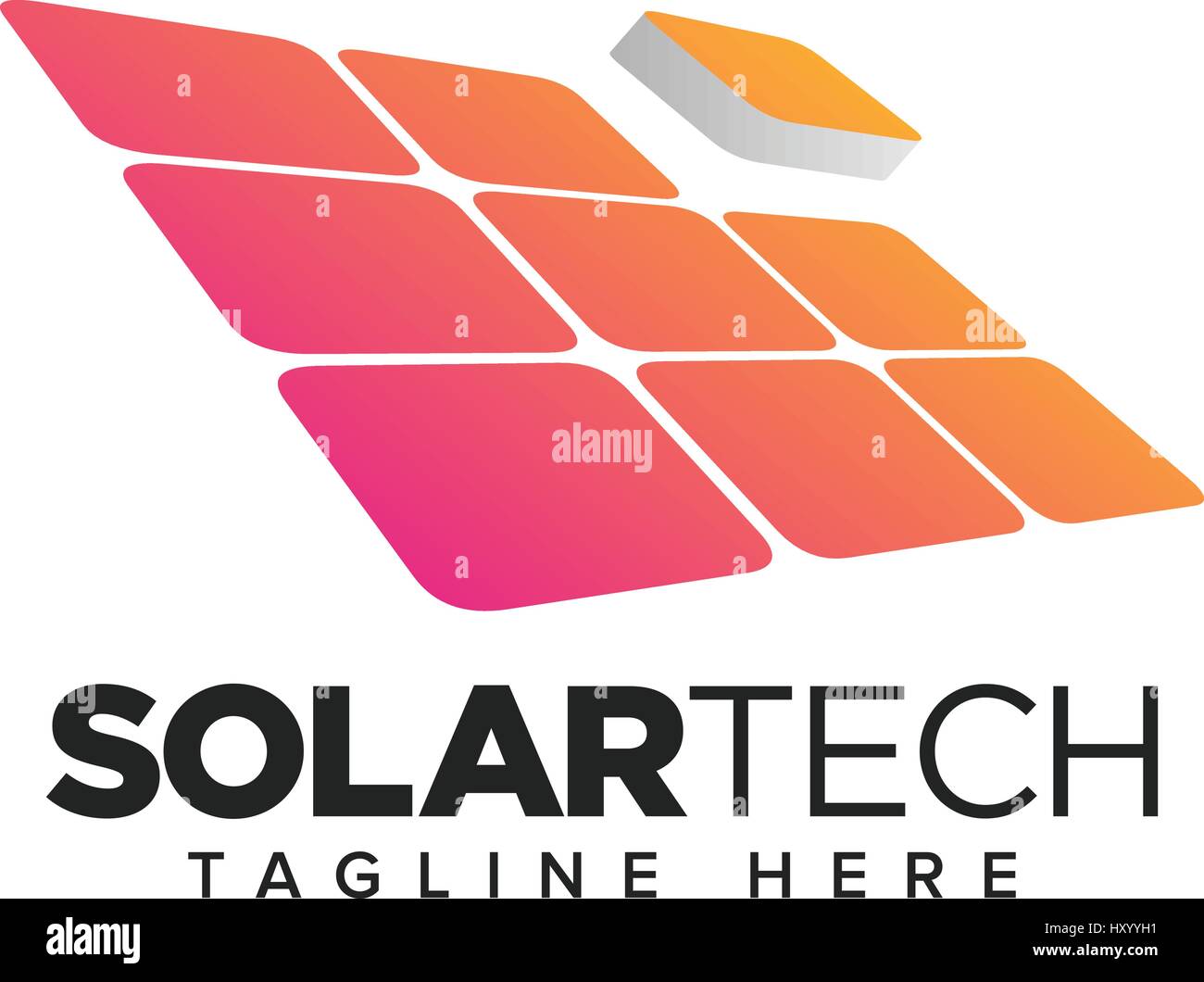 Solar energy symbol design hi-res stock photography and images - Alamy