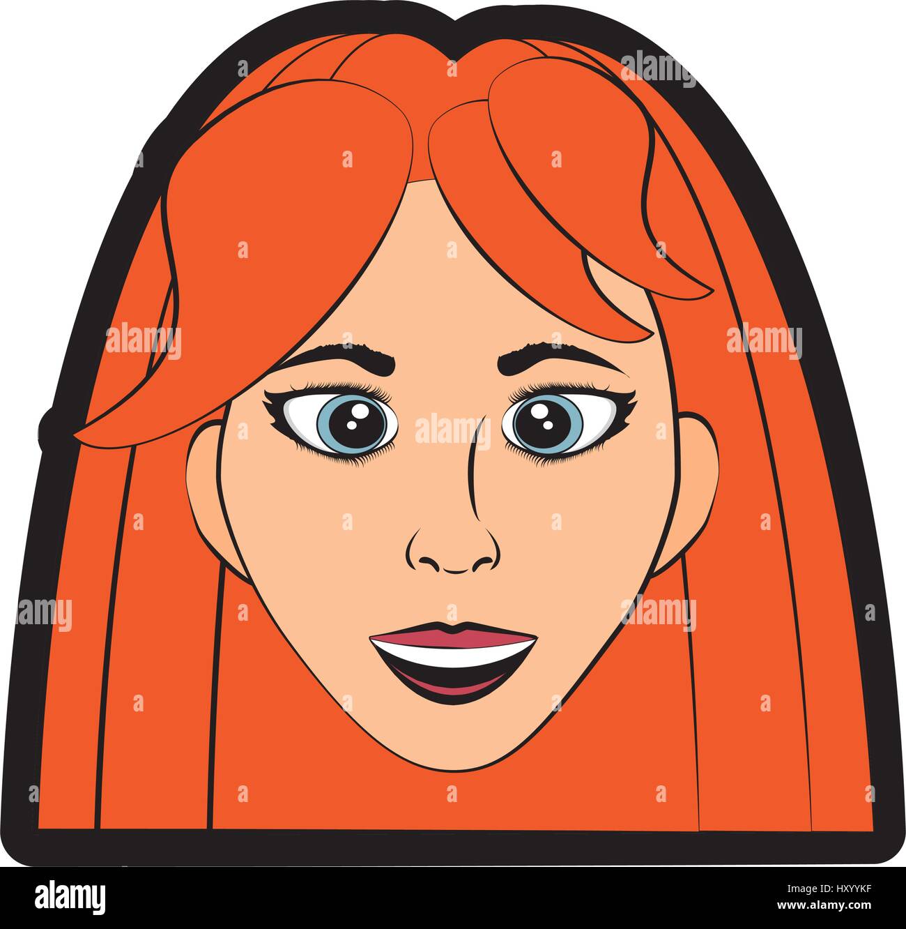 cartoon woman expression image Stock Vector Image & Art - Alamy