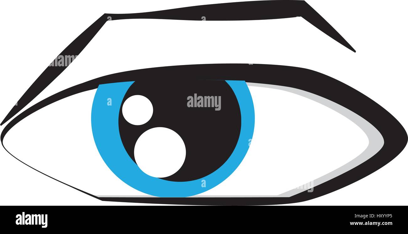cartoon eyes comic expression Stock Vector Image & Art - Alamy